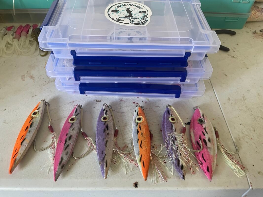 Ultra Glow UV Slugger deep drop lure Packs - Uncle Vinnie's Fishing Lures